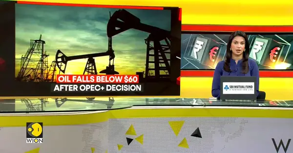Brent trades around $60 after OPEC decision