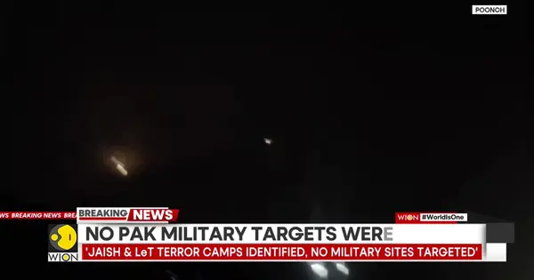 Breaking | Indian military shows the terror targets destroyed in Pakistan