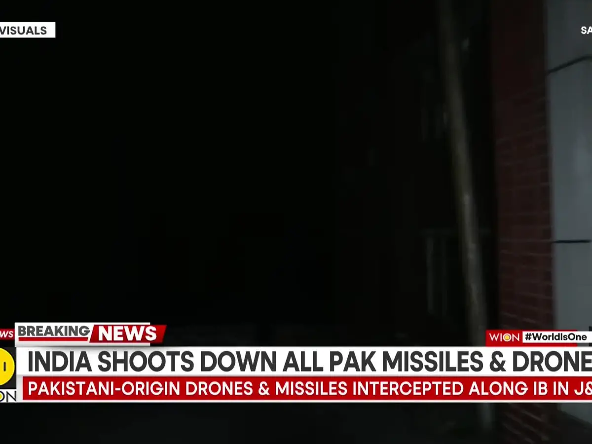 Indo-Pak war: Pakistani-origin drones & missiles intercepted along IB ...