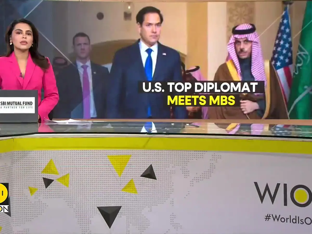 Top US Diplomat Marco Rubio meets Saudi Crown Prince in Riyadh