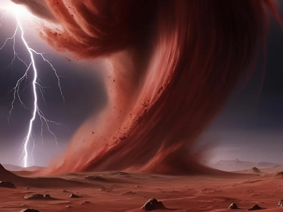 Mars 1,000,000 BC: 'Mind-reading spy' claims he saw people 'dying' on ...