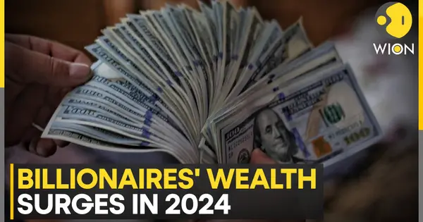 Billionaires' wealth soared in 2024 three times faster: Oxfam report