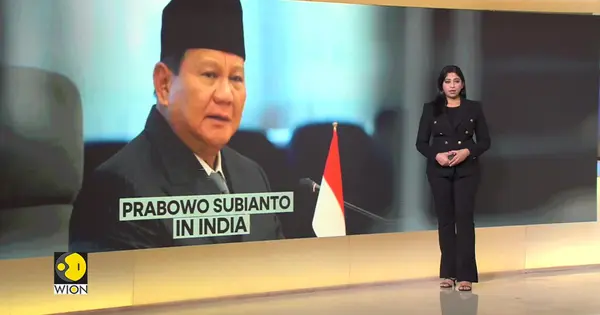 Indonesian President Prabowo Subianto arrives in India on official ...