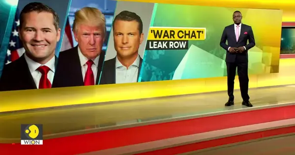 US war chat leak: Atlantic releases Houthi chat details from Signal ...