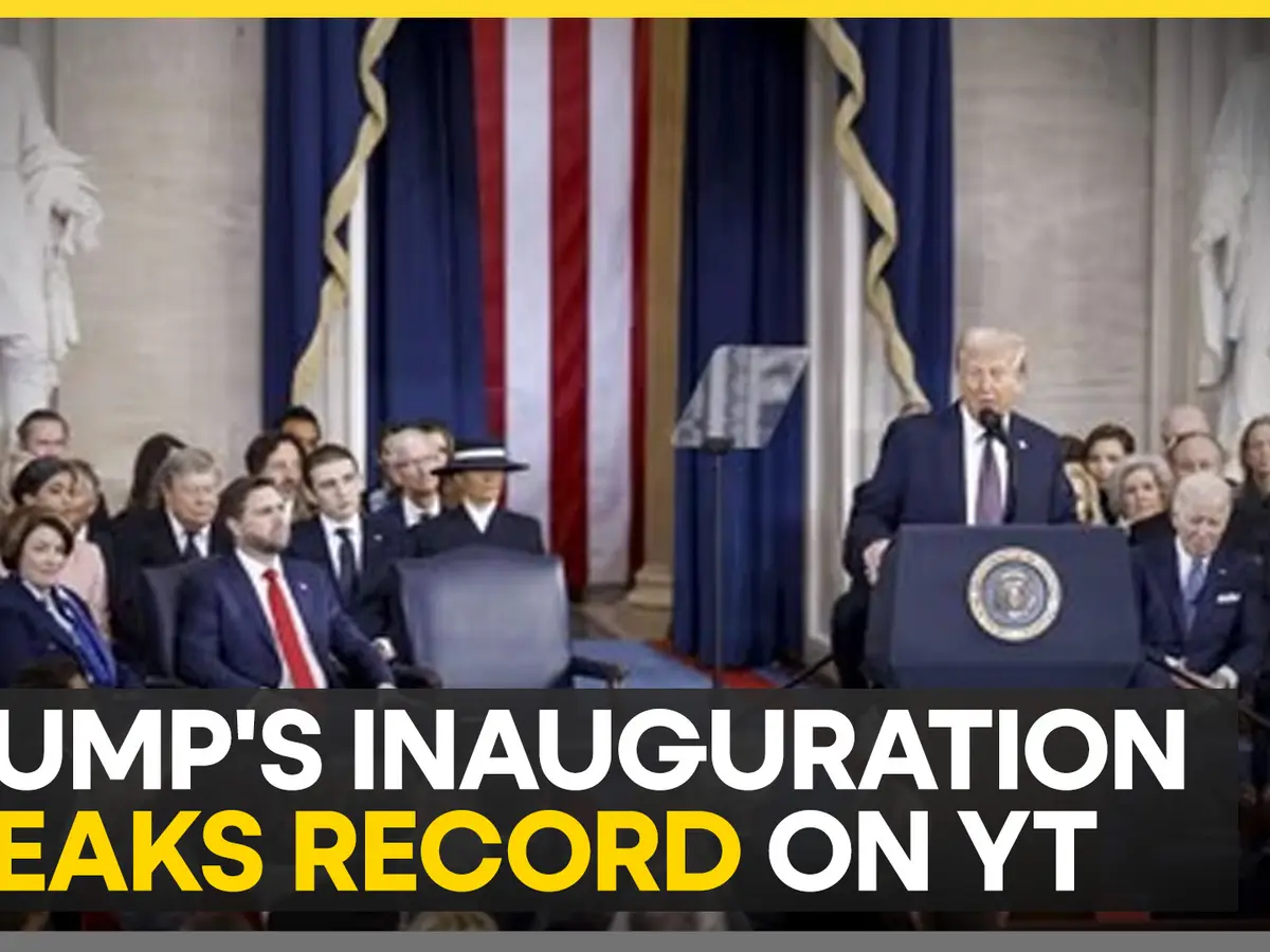 Trump's inauguration coverage receives over 9 million views