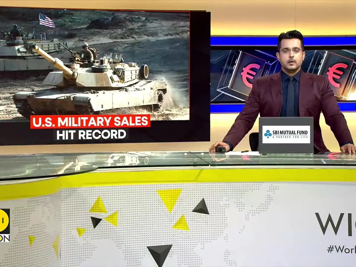 US military equipment sales hit record $318.7 bn