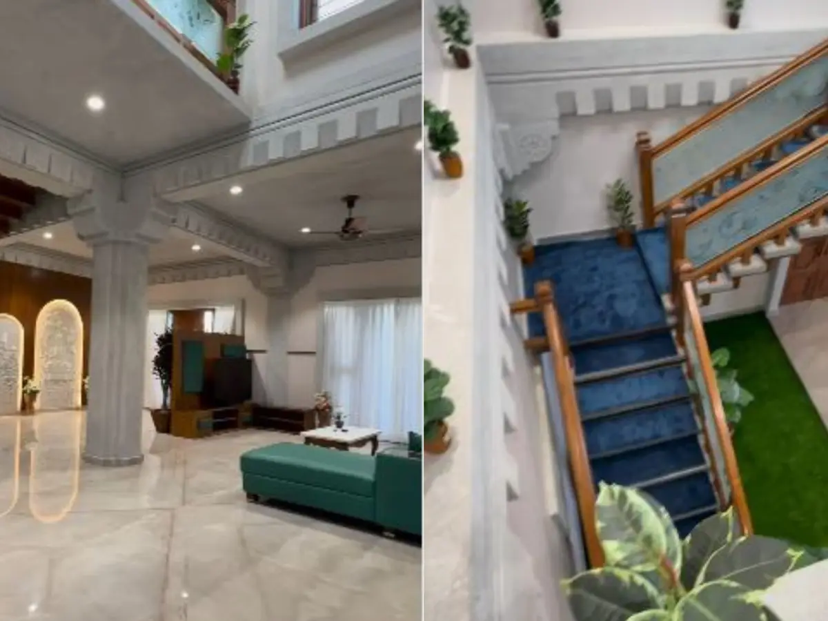 'No cement was used': Man claims his stone house design will stand tall for 1,000 years