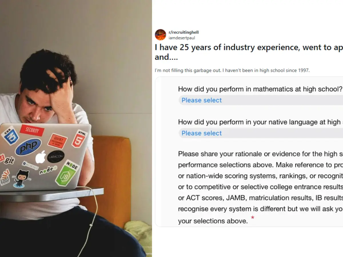 'High school matters': Techie asked for report card despite 25 years of ...