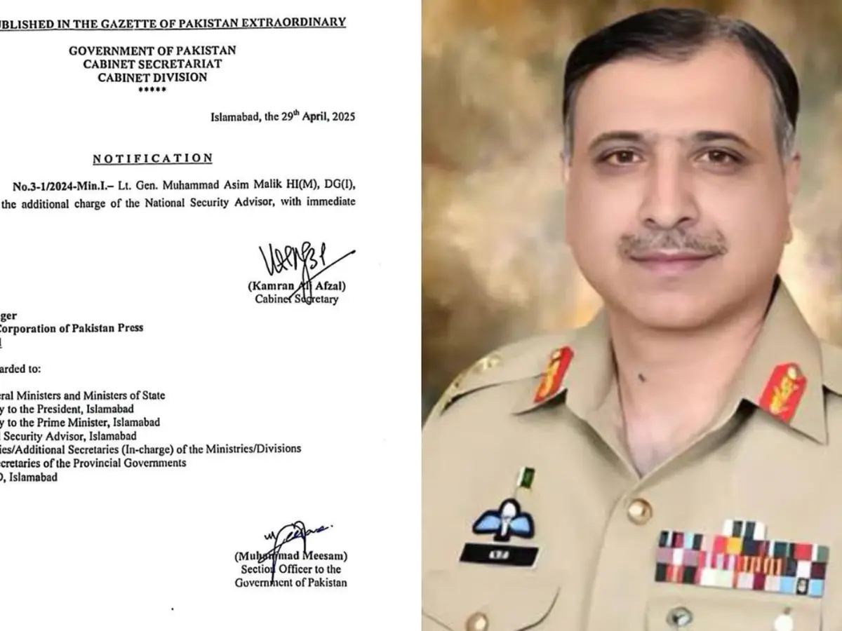 Who is Lt Gen Muhammad Asim Malik? Pakistan’s new NSA and serving ISI chief