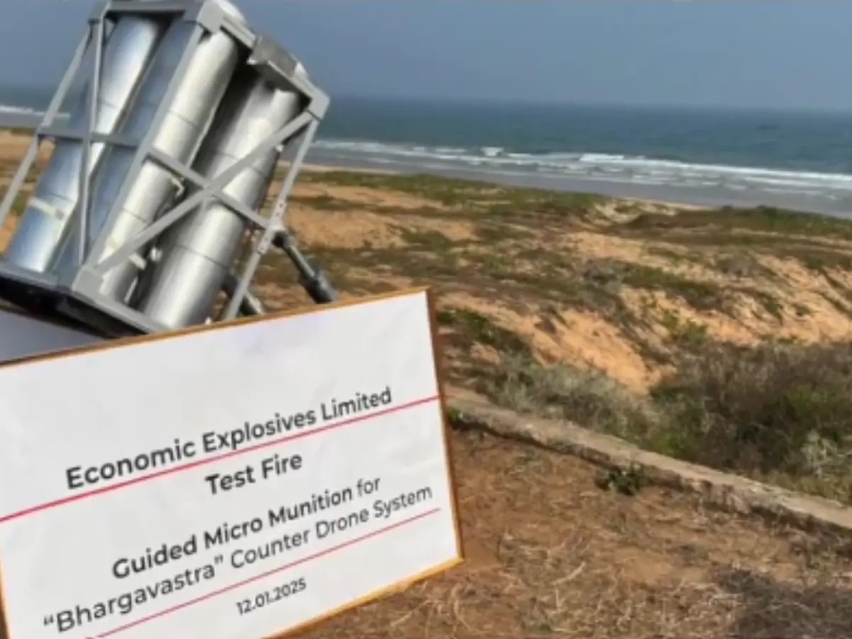 'Hard-kill counter drone system': What is India's Bhargavastra, a step ...