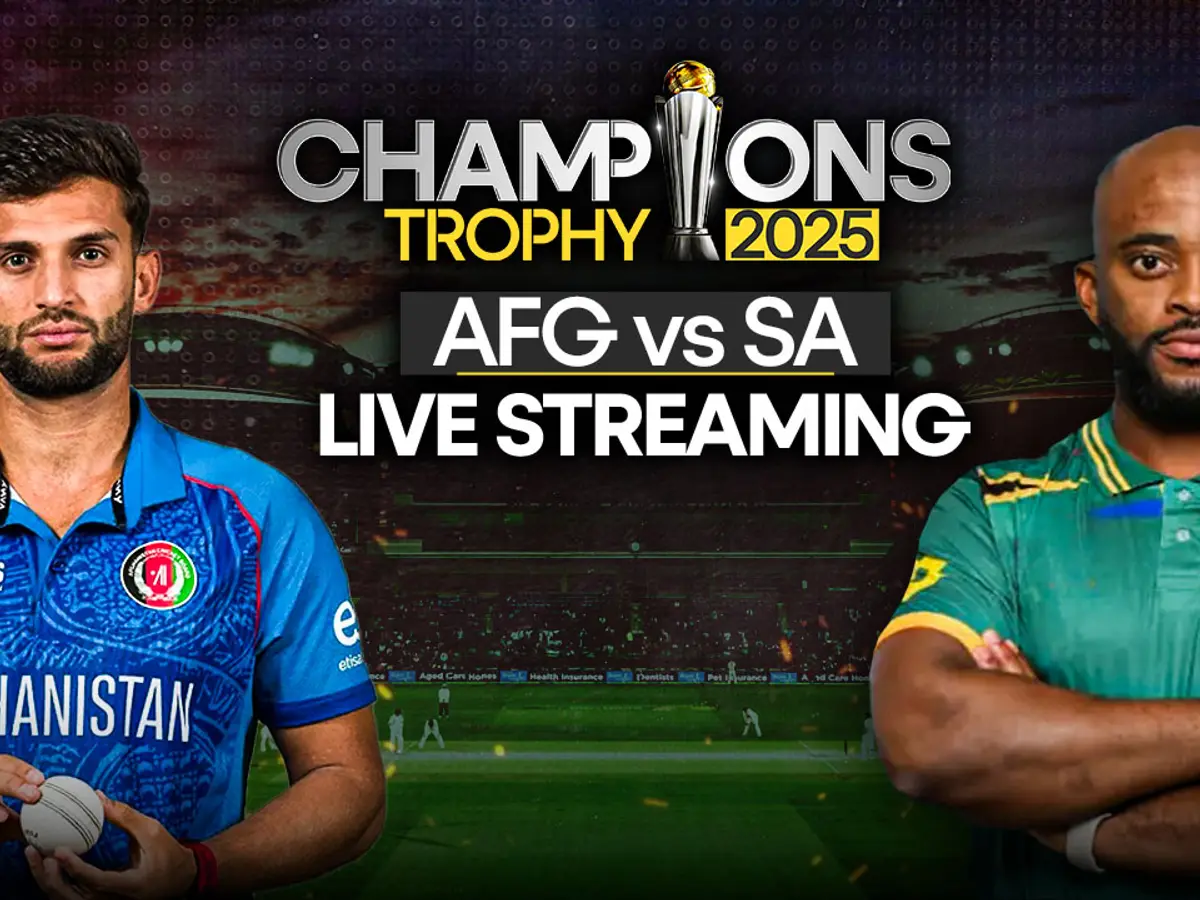 AFG vs SA Live Streaming Free: When and where to watch Champions Trophy ...