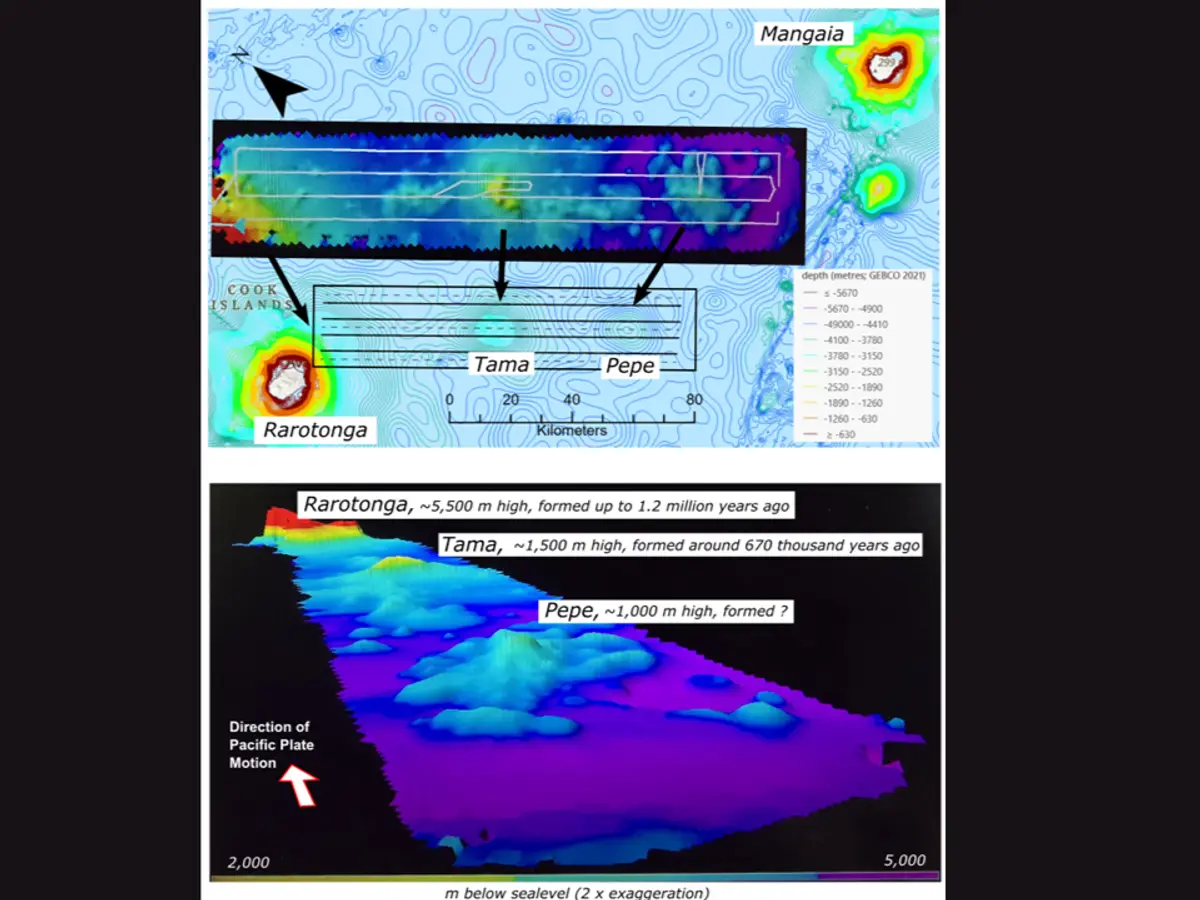 Chain of underwater active volcanic hotspot discovered hiding near the ...
