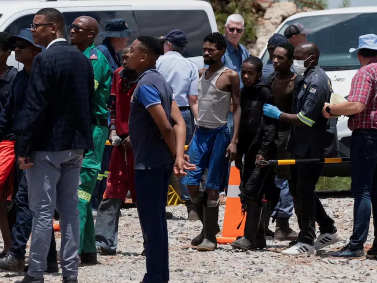 Death toll in South Africa abandoned gold mine disaster climbs to 60 ...