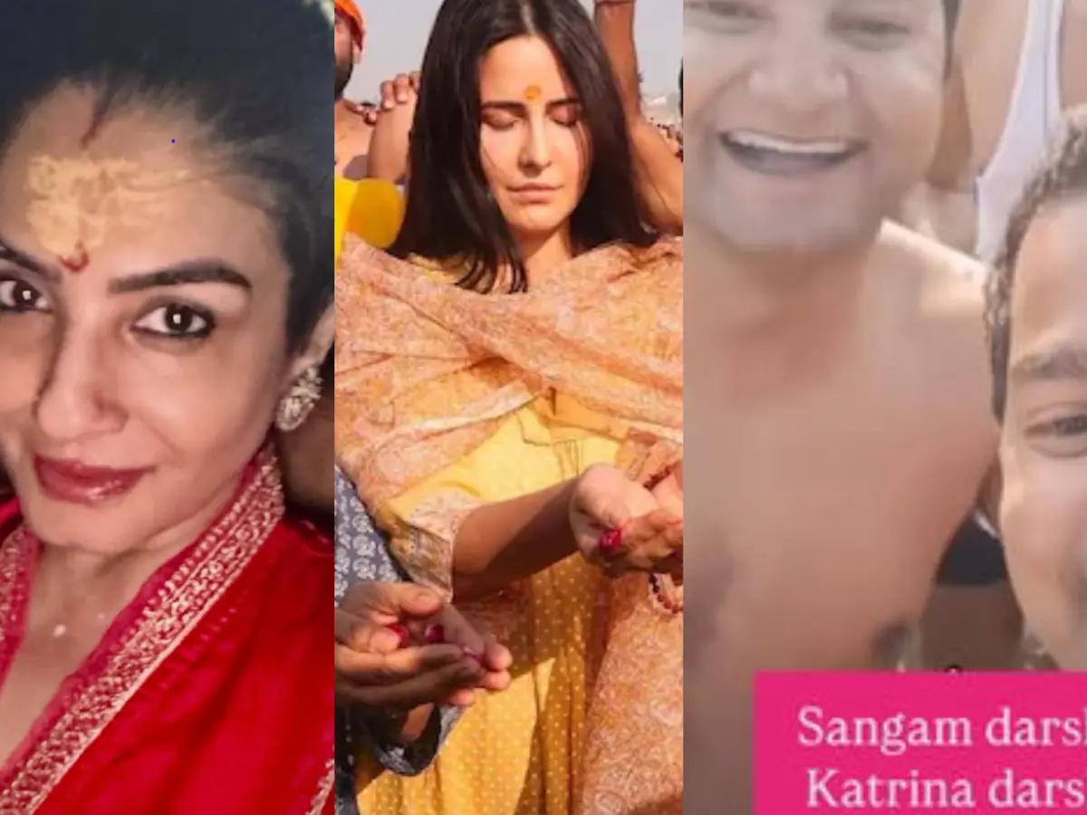 ‘Disgusting’: Raveena Tandon slams viral video of men filming Katrina Kaif during holy dip at ...