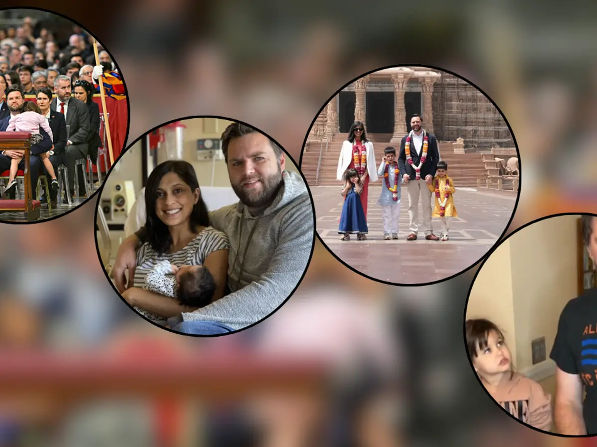 Times when JD Vance showed he's not a regular dad, he's a GIRL DAD