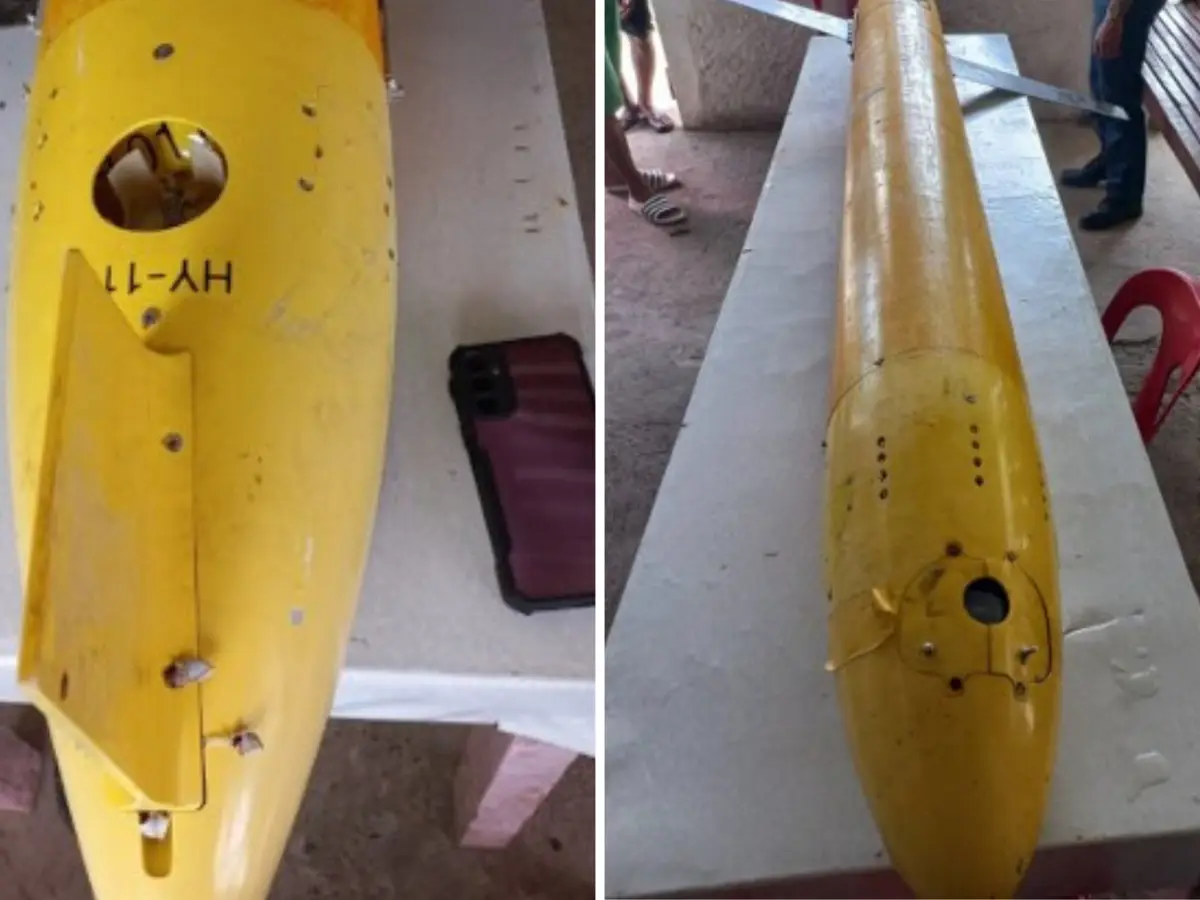 Chinese HY-119 drone meant for 'underwater surveillance' recovered in ...