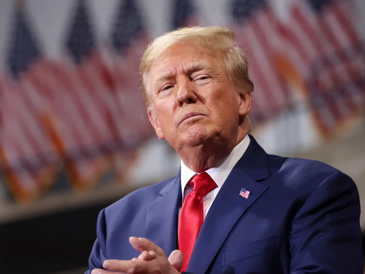 US President-elect Donald Trump's portrait unveiled days before ...