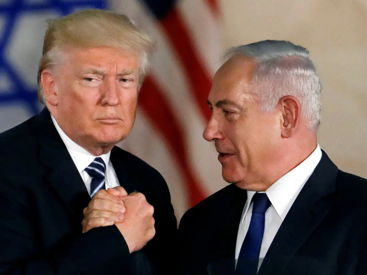 ‘That was a great operation’: Trump says as Netanyahu gifts golden ...
