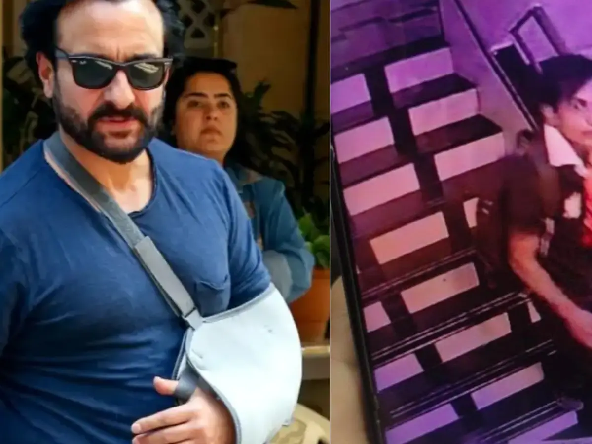 Saif Ali Khan attack: First CCTV footage of alleged intruder released