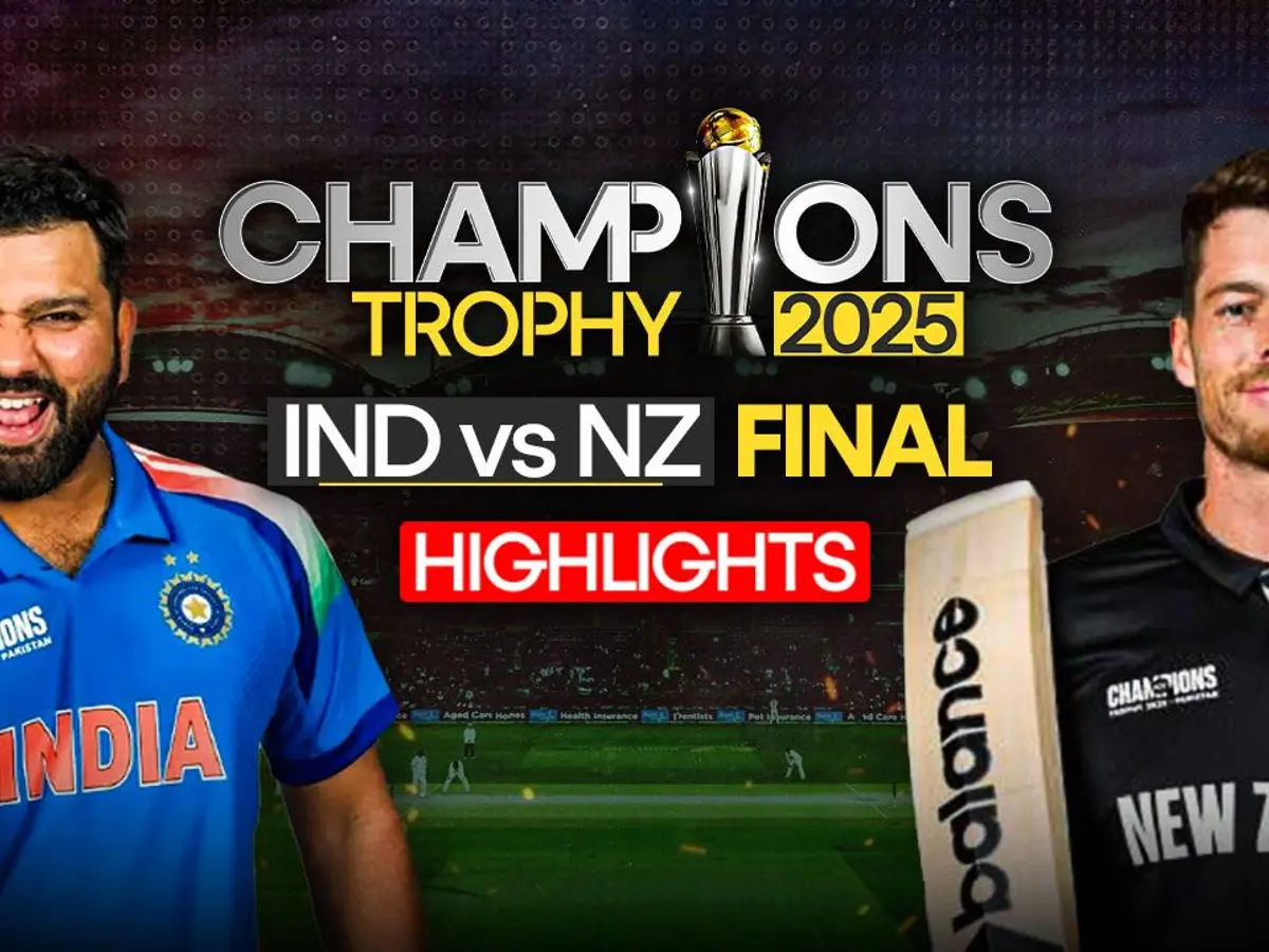 IND vs NZ Final | HIGHLIGHTS: India beat New Zealand by 4 four wickets ...