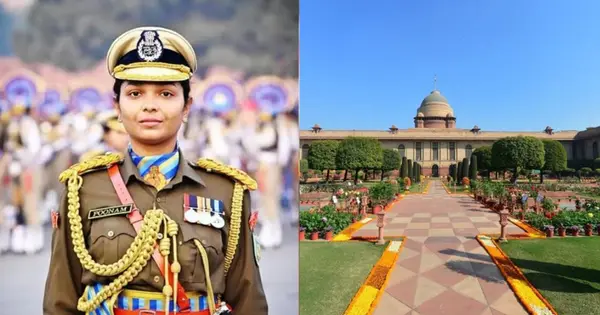 CRPF officer Poonam Gupta gets married at Rashtrapati Bhavan