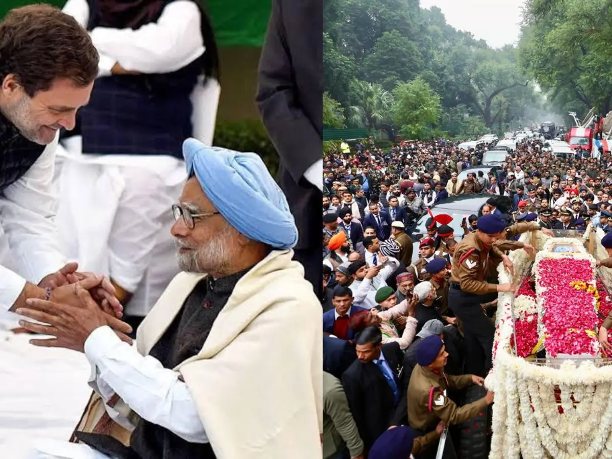 'Centre insulted Manmohan Singh', Rahul Gandhi slams BJP over funeral site