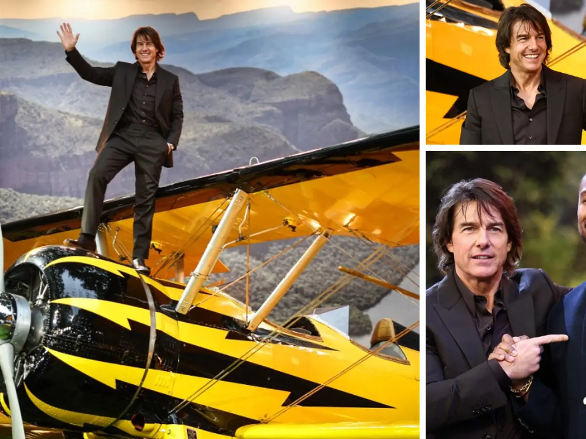 Mission: Impossible-Final Reckoning London premiere: Tom Cruise poses ...
