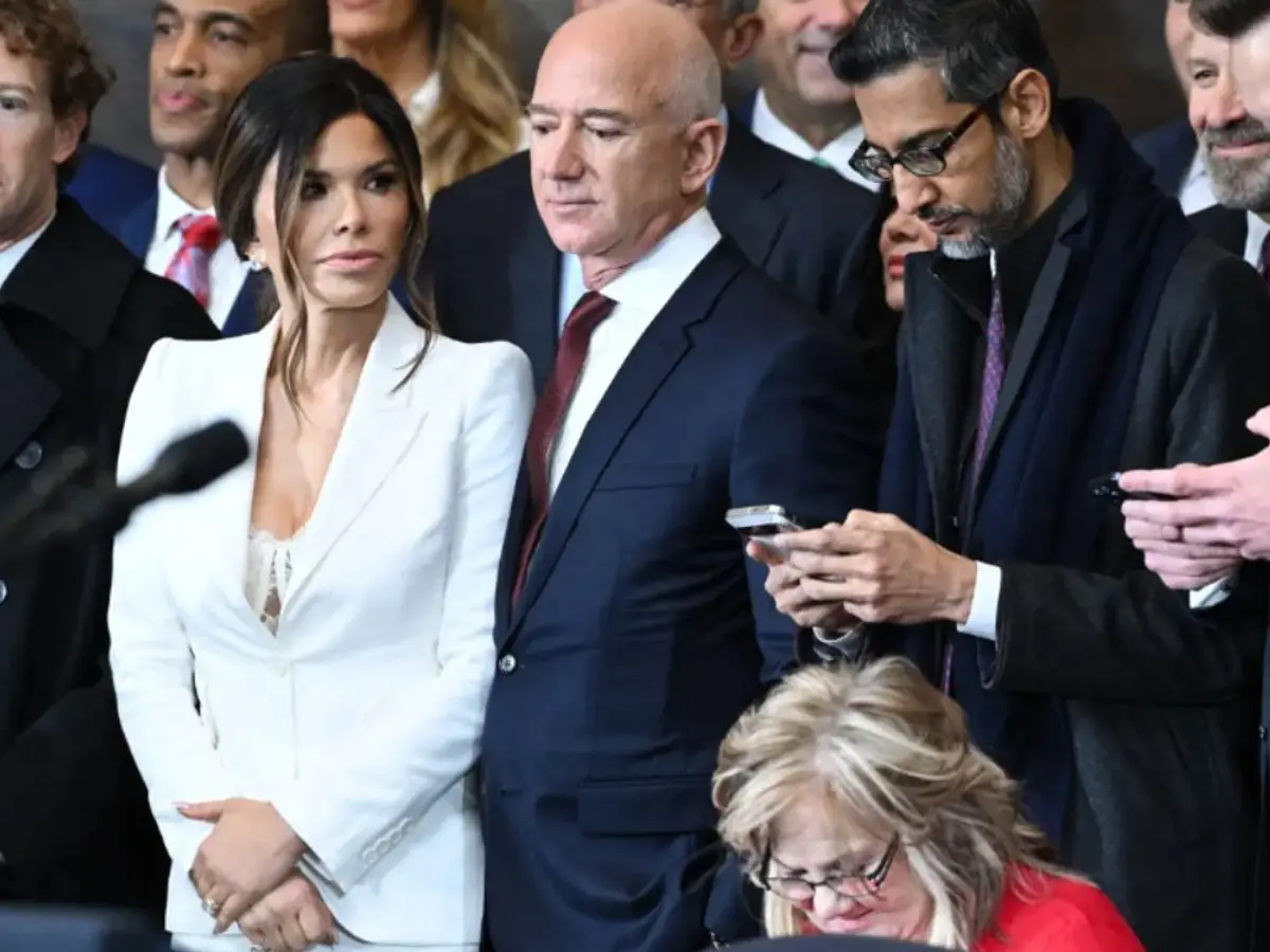 Donald Trump inauguration: Amazon CEO Jeff Bezos’ fiancée Lauren ...