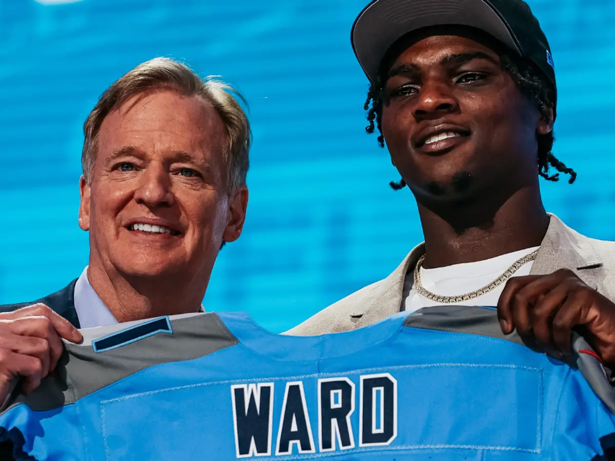 NFL Draft 2025: Titans take QB Cam Ward as first overall pick, Jaguars ...