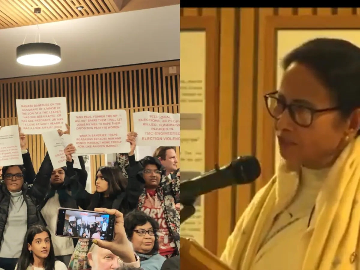 Mamata Banerjee heckled during Oxford University speech, questioned on ...