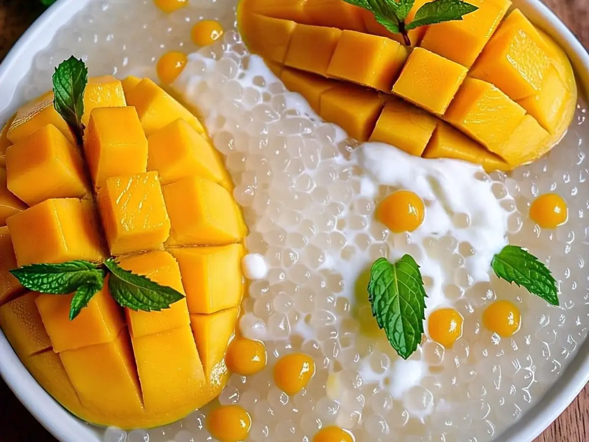 How To Make Viral Mango Sago In 15 Minutes