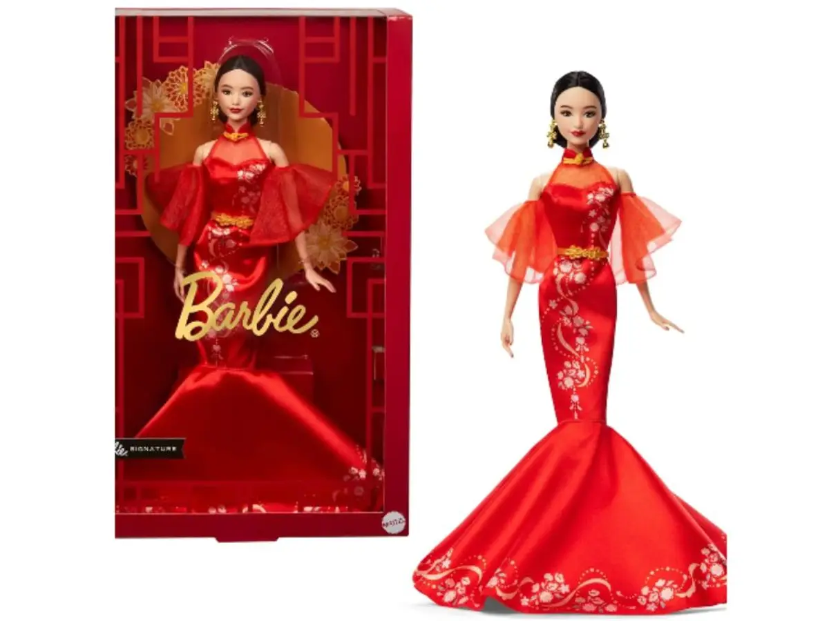 New Barbie alert! Mattel unveils official Lunar New Year Barbie doll ...