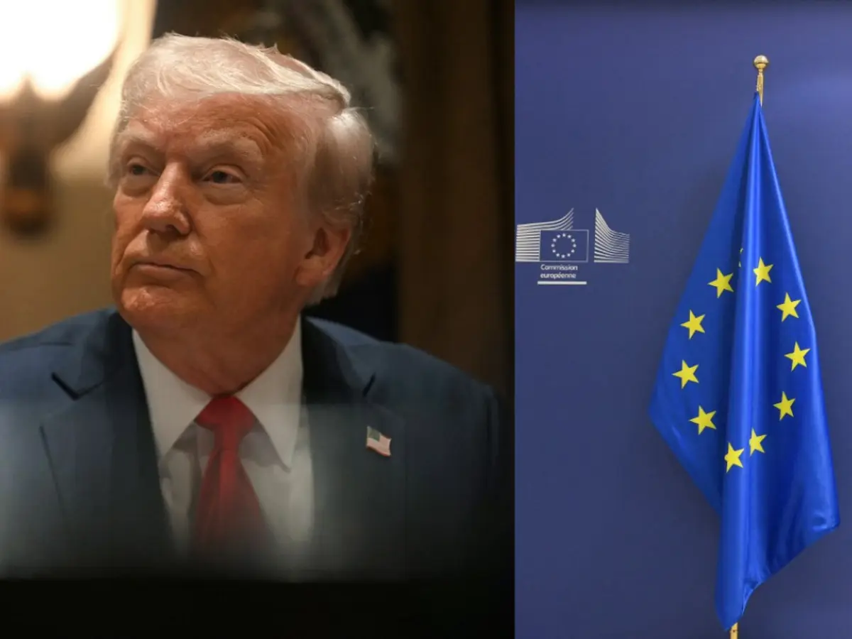 Trump goes after European Union, claims it was formed to 'screw' US