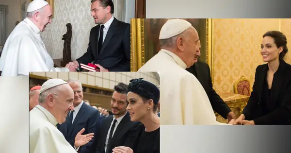 Farewell to Pope Francis: A look back at his moments with Hollywood ...