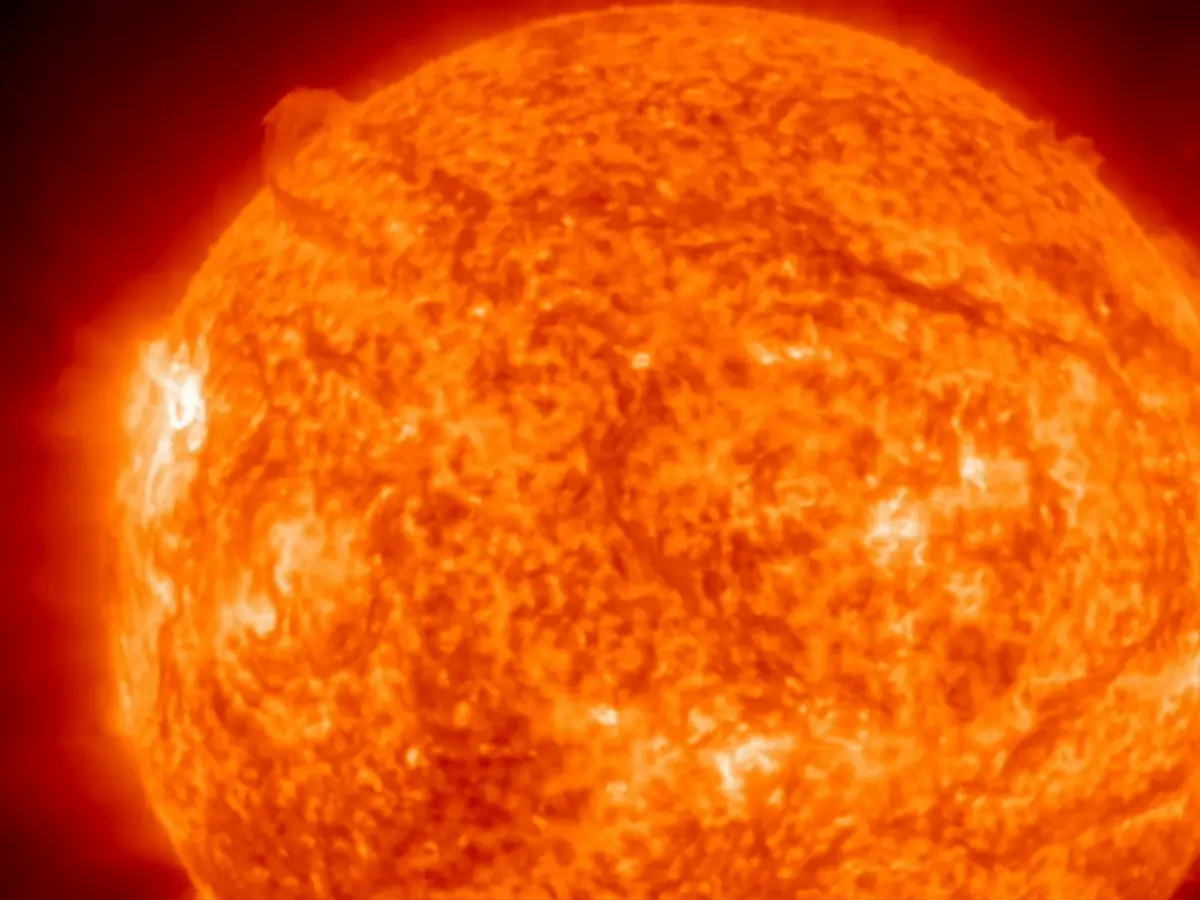 Sunspot that released 1 million kilometre solar flare may soon face ...