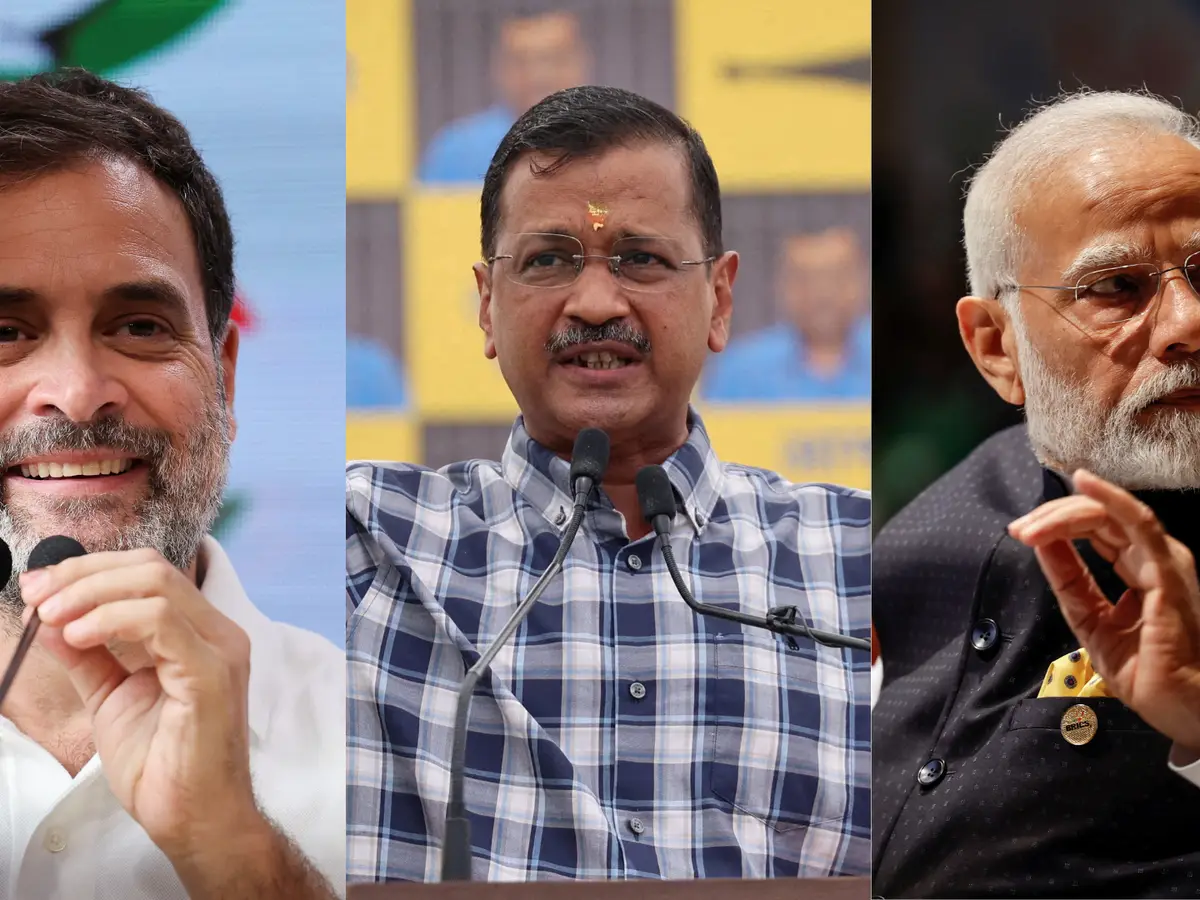 Delhi election campaign ends: AAP, BJP, Congress make final push before ...