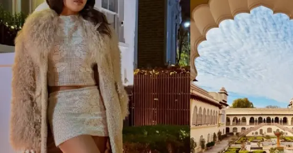 Priyanka Chopra shoot popular cafe of Hawa Mahal in Jaipur