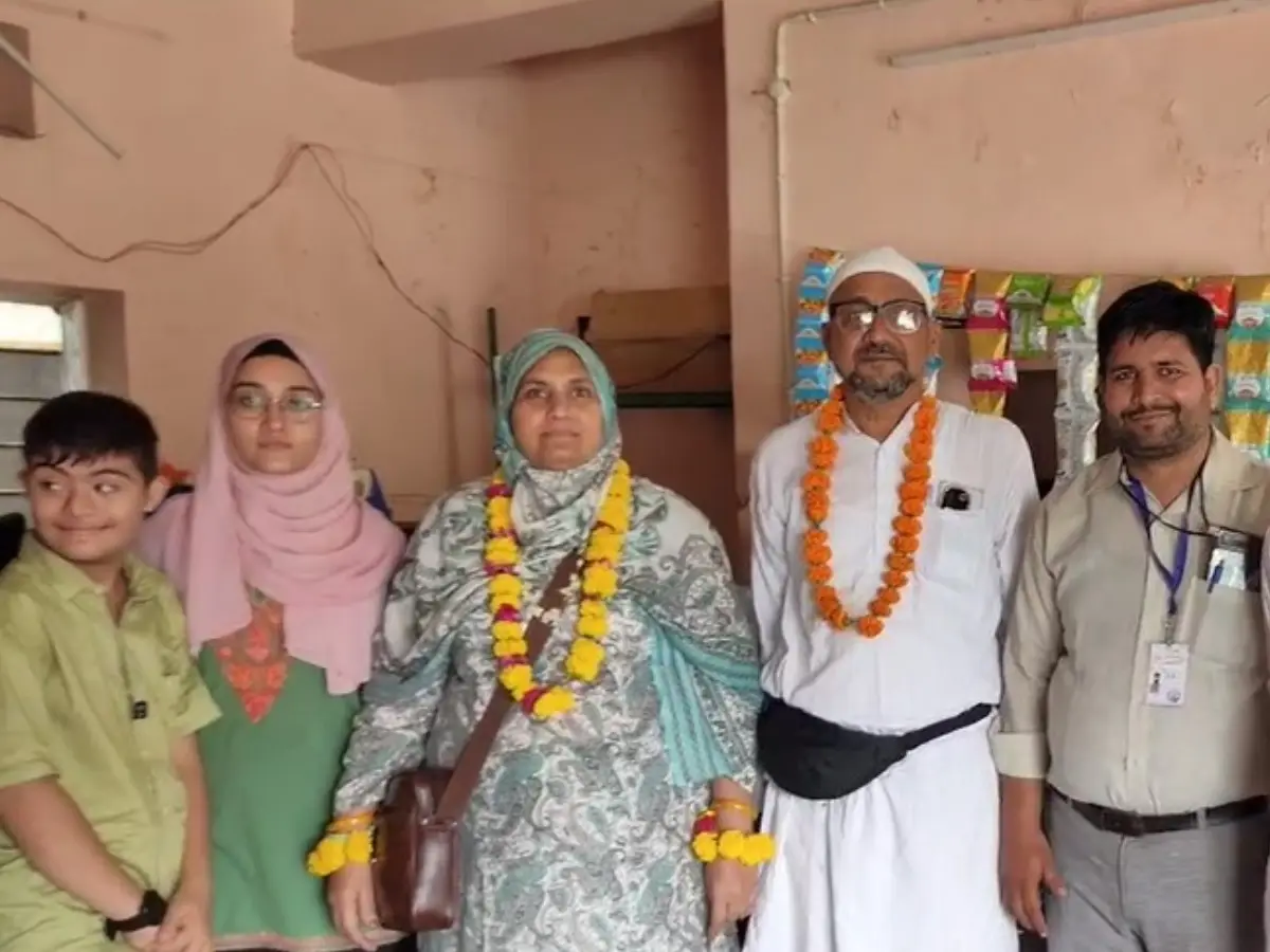 Rajasthan State Haj Committee EO Abu Sufiyan Chauhan welcomed Haj ...