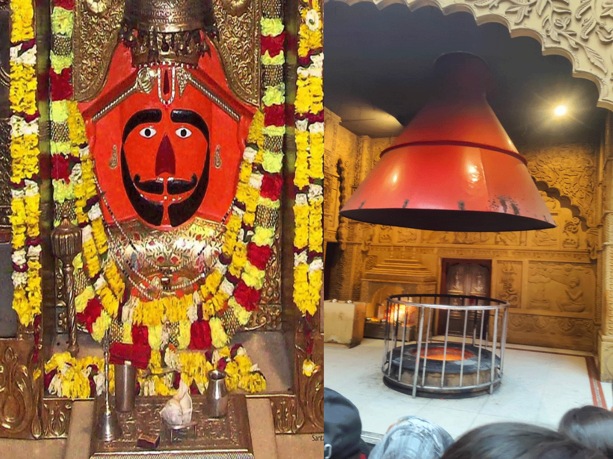 Salasar Balaji Dham|सालासर बालाजी में 300 साल से पहले किसने लगाई थी धुनी