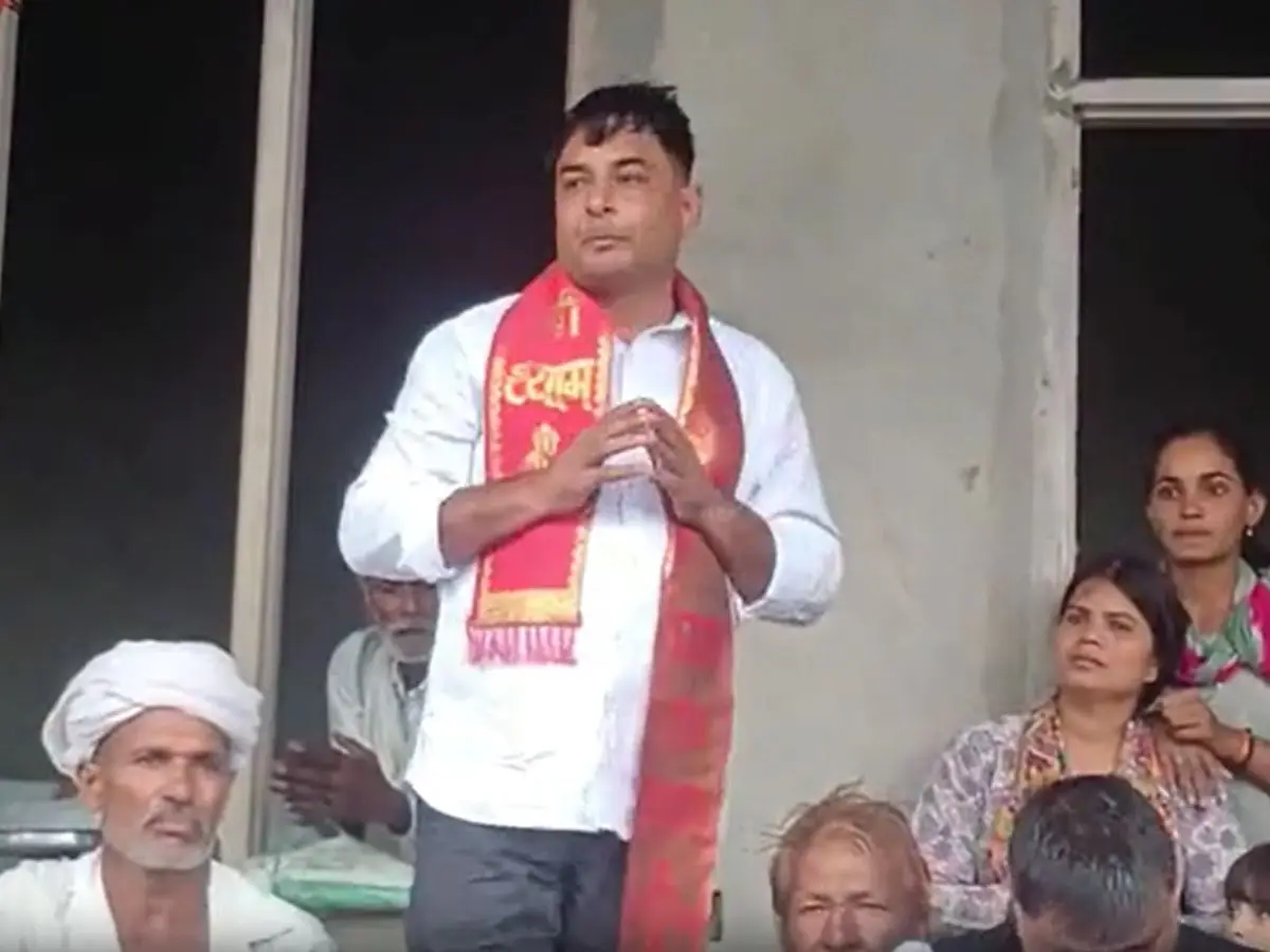 Naresh Meena released from jail | मैं माला और साफा नहीं पहन सकता- नरेश मीणा