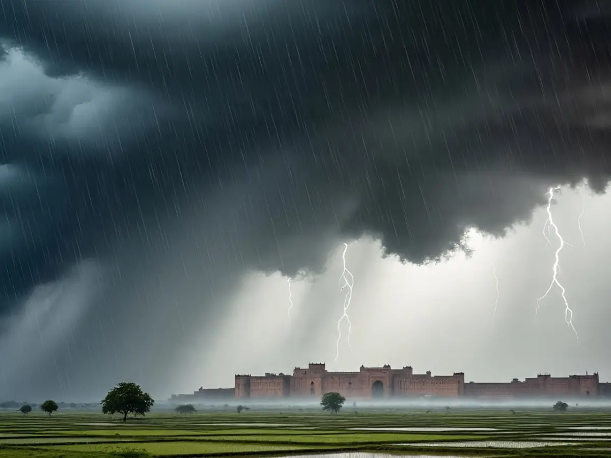 Rajasthan Weather Update| राजस्थान के 5 जिलों में अति भारी बारिश की चेतावनी