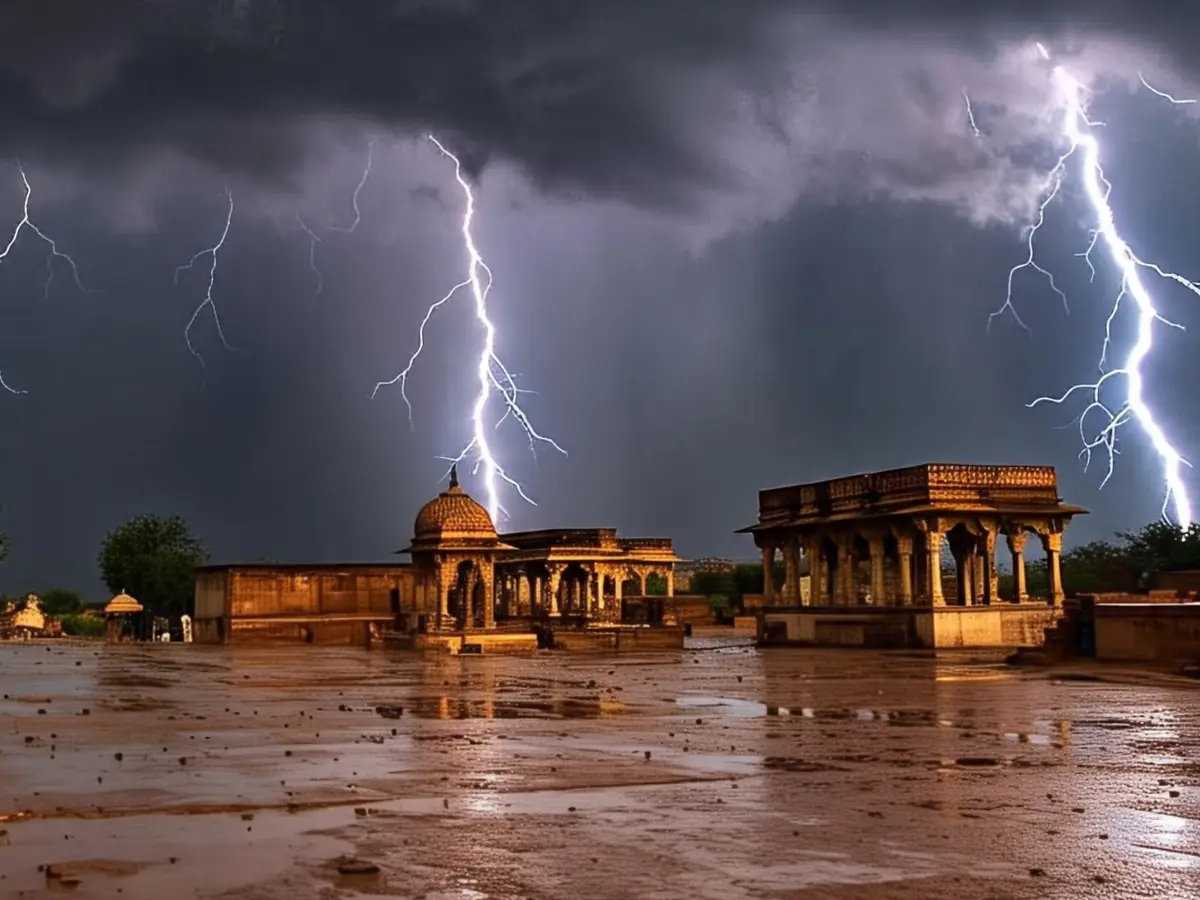 Rajasthan Weather Update| राजस्थान के 4 जिलों में होगी तेज बारिश ...