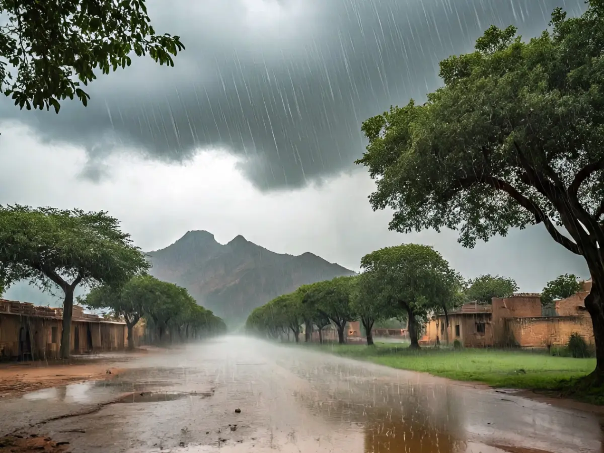 Rajasthan Weather Update| 29 से 31 जुलाई भारी से अति भारी बारिश की चेतावनी