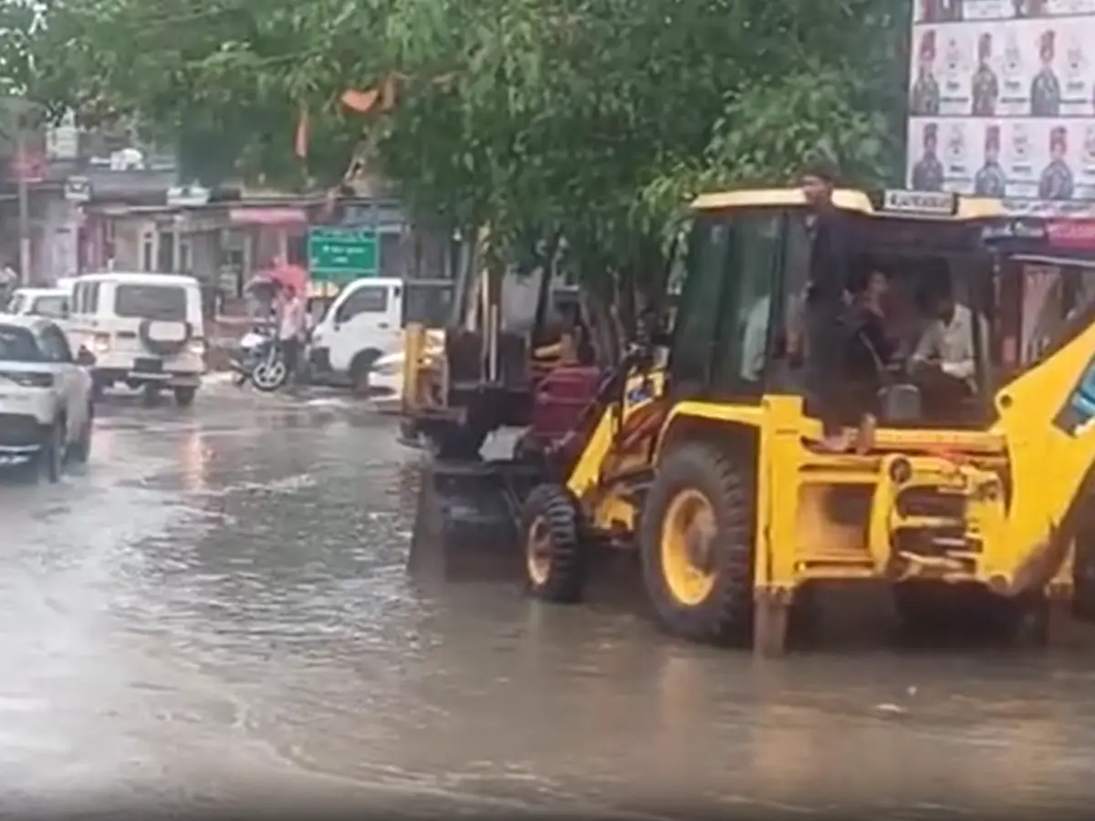 Jaipur submerged due to heavy rain | झमाझम बारिश से जलमग्न हुआ पूरा जयपुर