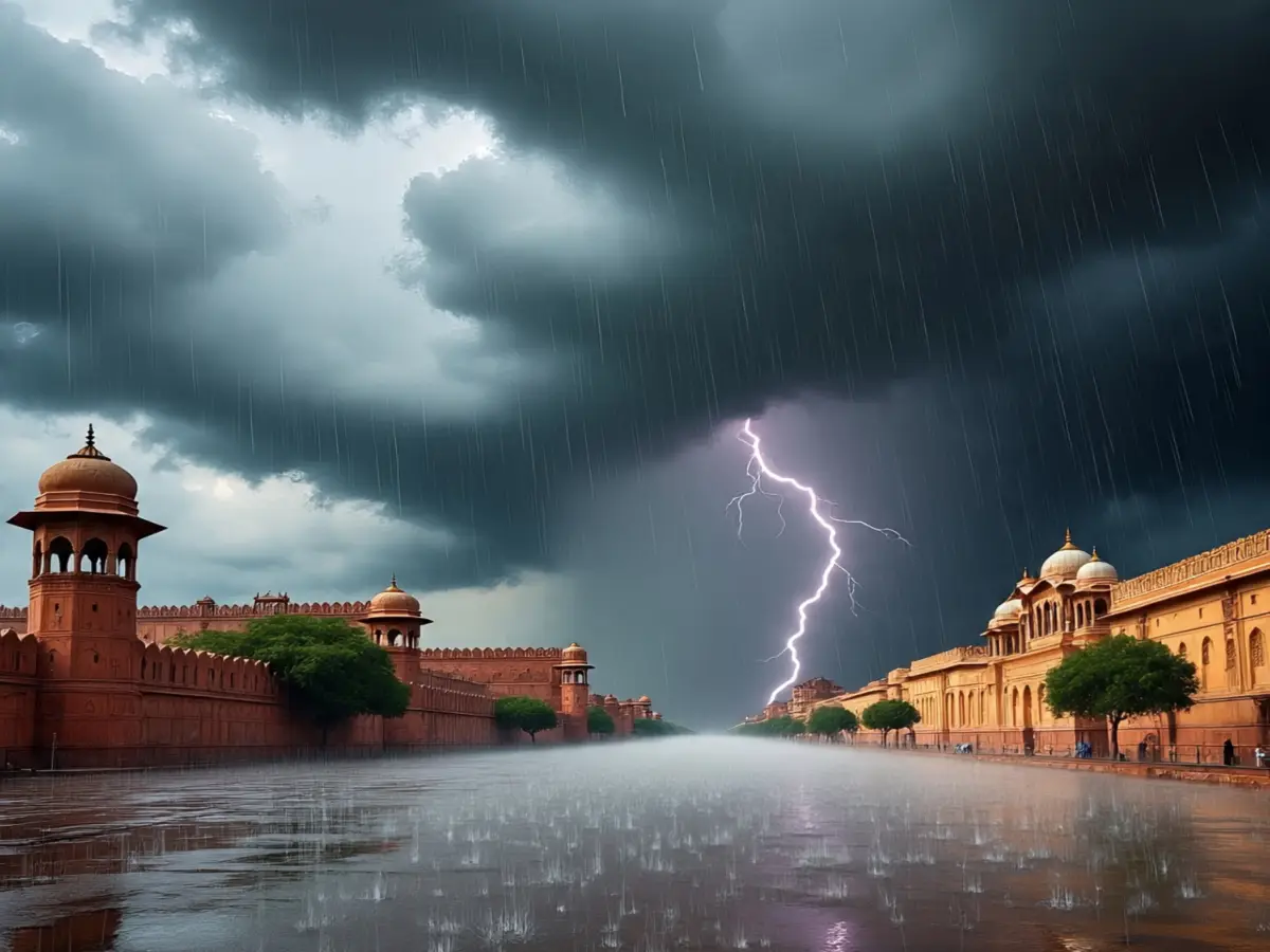 Rajasthan Weather|बरसेंगे बादल, कड़केगी बिजली! जयपुर-भरतपुर समेत 16 ...