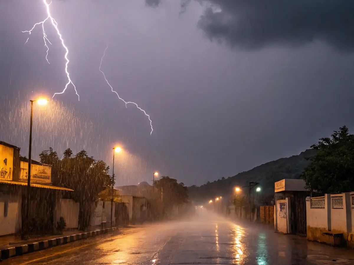 Rajasthan Weather Update | राजस्थान में तेज हवा के साथ गिरेगी आकाशीय ...