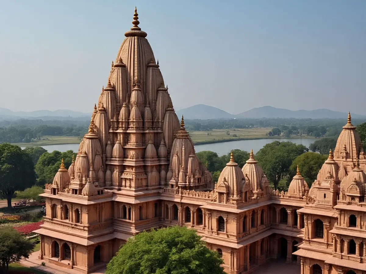 Akshardham Mandir। दिल्ली के अक्षरधाम को टक्कर देगा जोधपुर का नया मंदिर ...