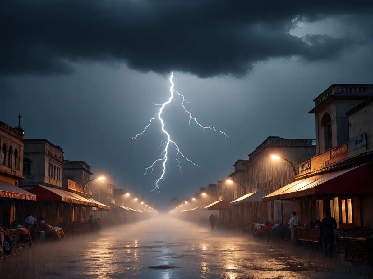 Rajasthan Weather Update | राजस्थान में आज धूल भरी आंधी के साथ गिरेगी ...