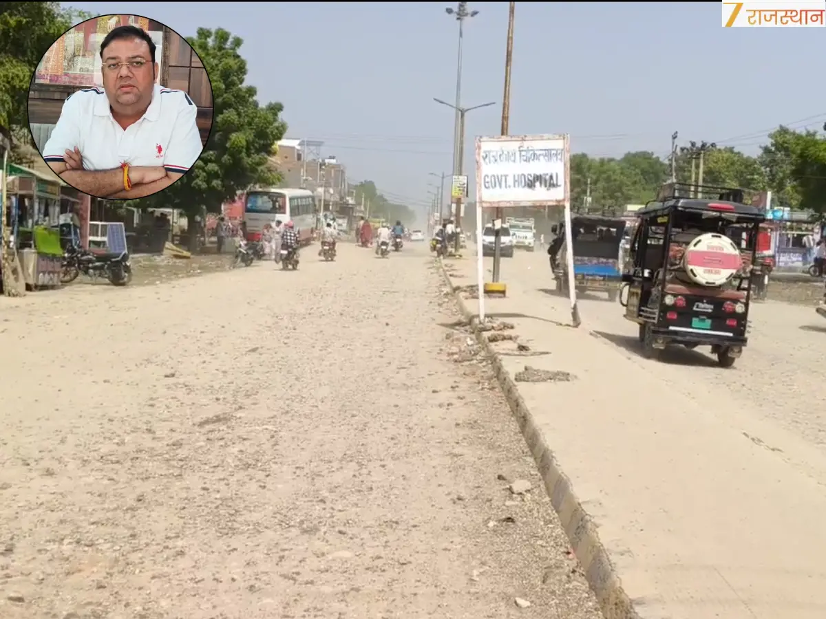 अनूपगढ़ में सड़कों का बुरा हाल, BJP नेता बोले, अब गोबर से बनाएंगे सड़क ...