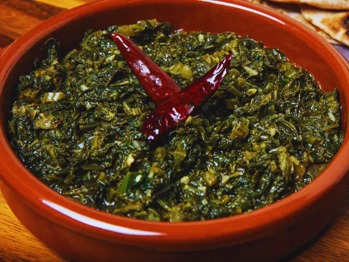 Sarso ka Saag | बस 10 मिनट में घर पर बनाएं राजस्थानी सरसों का साग ...
